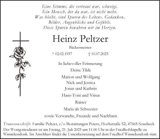 Traueranzeigen | Niederrhein Nachrichten Trauerportal